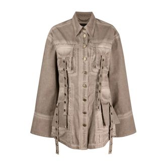 Blumarine Light Jackets - - Jackets - Damen - Braun - XS
