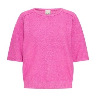 Ichi Strickware - - Knitwear - Damen - Rosa - S