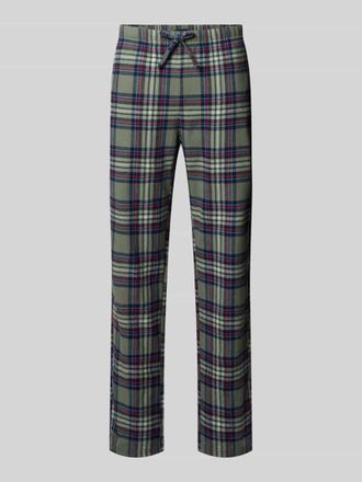 Christian Berg Regular Fit Pyjama-Hose im Allover-Look