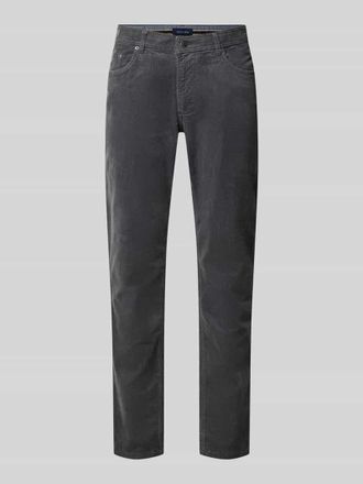 Christian Berg Cordhose aus Baumwoll-Mix im 5-Pocket-Design