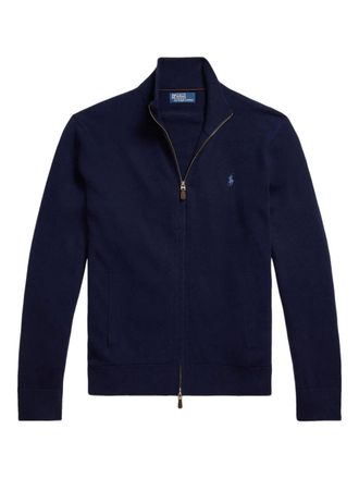 Polo Ralph Lauren Cardigan mit Reißverschluss - Blau