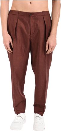 BRIGLIA 1949 Homme, Pantalons, Rouge, Taille: S Portobellos Pantalons