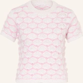 Rich & Royal Strickshirt Mit Pailletten rosa