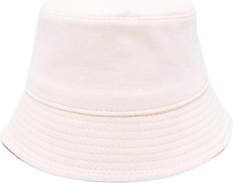 Ruslan Baginskiy BCT039 Square Logo-Patch Bucket Hat - Pink