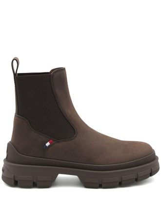 Moncler bottines chelsea Hevea - Marron