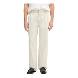 GANT Chinos Coupe Relax&eacute;e - Homme - Pantalons - Beige - Taille: W33