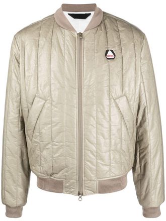 Diesel veste bomber &agrave; design matelass&eacute; - Tons neutres