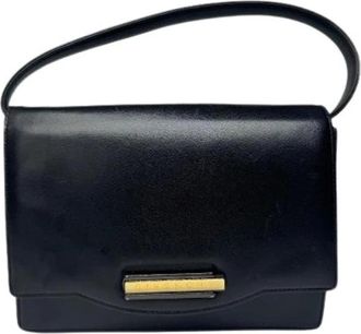 Givenchy Sac &agrave; main vintage en cuir Pre-owned - Femme - Pre-owned - Noir - Taille: ONE Size