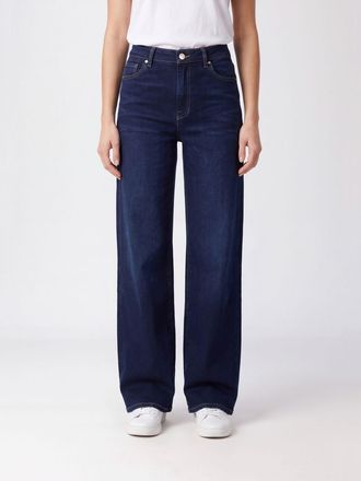 7 For All Mankind High-Waist Wide Leg Jeans Lotta aus reiner Baumwolle