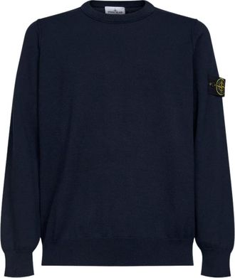 Stone Island Homme, Pulls, Bleu, Taille: XL Pull ras du cou