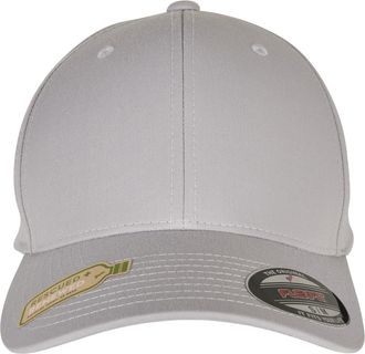 Flexfit Unisex Recycled Polyester Cap Baseballkappe, Silver, L/XL