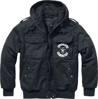 Spass Kostet Winter Feldjacke mit Kapuze La Familia Eastside Skull (mit R&uuml;ckendruck)