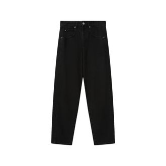 Isabel Marant Gerades Jeans - - Jeans - Damen - Schwarzk - XS