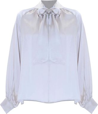 Kocca Femme, Blouses et Chemises, Blanc, Taille: 40 FR Chemisier &Eacute;l&eacute;gant avec