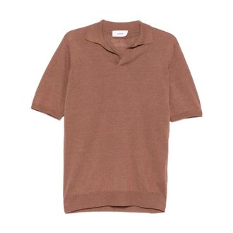 Lardini Polo en maille - Homme - Tops - Brun - Taille: L
