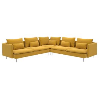IKEA S&Ouml;DERHAMN Ecksofa 6-sitzig