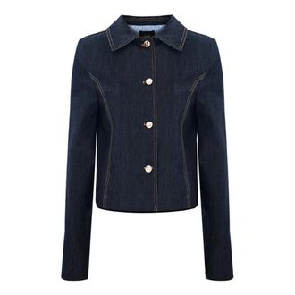 Kocca Femme, Vestes, Bleu, Taille: 44 FR Dimitri Denim Jacket