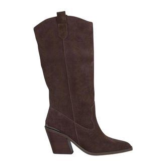 Alma En Pena Bestickter Cowboy-Absatzstiefel - - Shoes - Damen - Braun - 40 EU