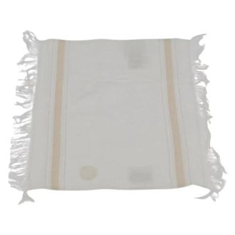 Herm&egrave;s Pre-owned Cotton Scarf - - Pre-owned - Damen - Wei&szlig; - ONE SIZE