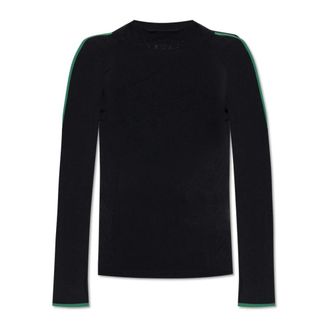 Lacoste Runway Ergonomic Sport Langarmshirt - - Tops - Herren - Schwarzk - XL