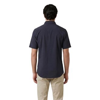 A|X Armani Exchange Polyamide Shortsleeve Shirt - Navy