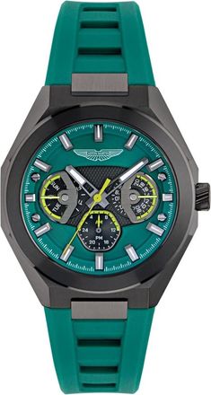 Aston Martin Homme, Accessoires, Vert, Taille: ONE Size Thrill Watch