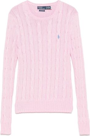 Polo Ralph Lauren Femme, Pulls, Rose, Taille: 42 FR Pull Ras du Cou
