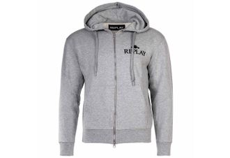 Replay Sweatshirt Herren Sweatjacke Baumwolle
