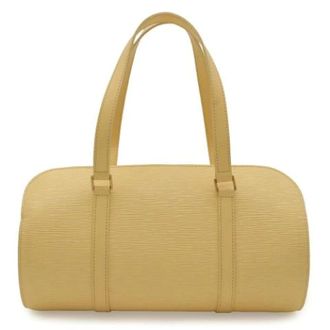 Louis Vuitton Pre-owned Cuir sacs-louis-vuitton - Femme - Pre-owned - Beige - Taille: ONE Size