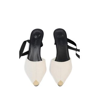 Jacquemus Pointed-Toe Tie-Fastening Boot - Black