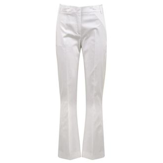 Drumohr Wide Hosen - - Trousers - Damen - Wei&szlig; - M
