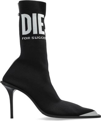Diesel Femme, Chaussures, Noir, Taille: 36 EU Bottes &agrave; talons hauts D-Tona
