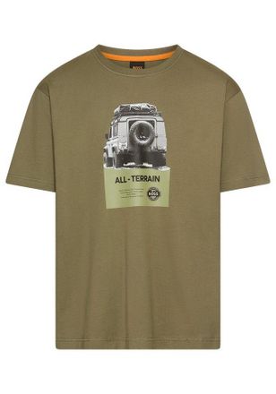 HUGO BOSS T-Shirt Te Wagon mit coolem Fotodruck