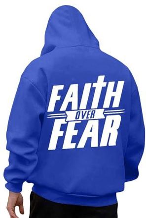 Generic Sweat a Capuche Homme Hooded Sweatshirt Sweatshirt &agrave; Capuche Homme Longue Manche Pullover D&eacute;contract&eacute; avec Design Imprim&eacute; pour Automne Hiver, Conforta