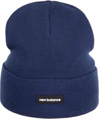New Balance Cuffed Beanie Winterm&uuml;tze (DE/NL/SE/PL, Alphanumerisch, Einheitsgr&ouml;&szlig;e, Navy)