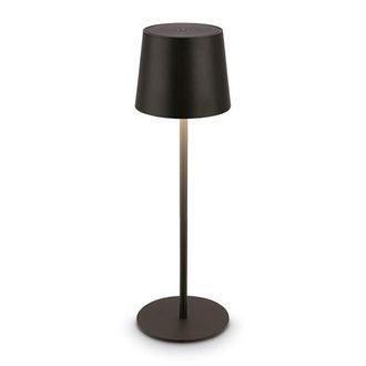 Briloner Lampe de table sans fil LED IP44 avec touch, dimmable, batterie et source lumineuse interchangeables, lampe de chevet sans fil, lampe de salon &agrave; poser