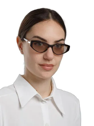 Ana Hickmann Hickmann HI9303 Cat-Eye Acetate Sunglasses - Tortoise