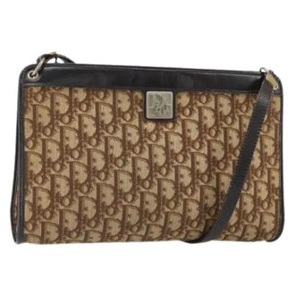 Dior Sac bandouli&egrave;re vintage Pre-owned - Femme - Pre-owned - Brun - Taille: ONE Size