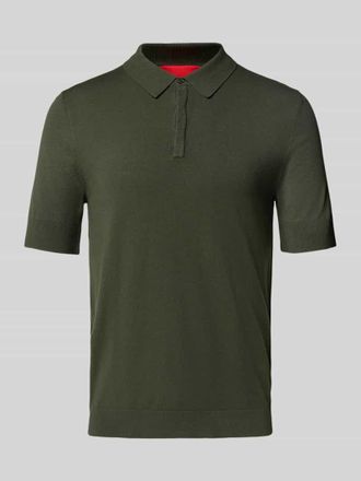 HUGO BOSS Regular Fit Poloshirt aus Viskose-Mix Modell SAN PETER-CV