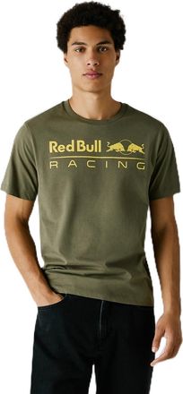 Pepe Jeans London Red Bull Racing X Pepe Jeans Herren Team Logo Tee T-Shirt, Gr&uuml;n (Milit&auml;rgr&uuml;n), XXL