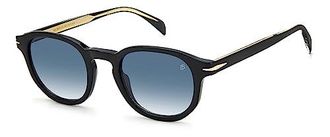 David Beckham Db 1007/s 807/08 BLACK Sunglasses Men Acetate, Standard, 49