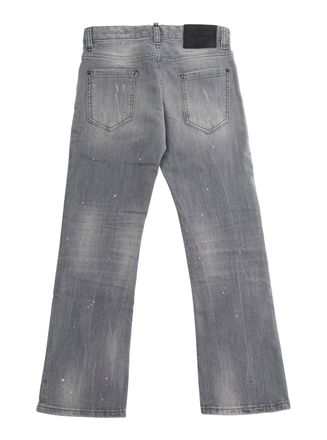 Dsquared2 Boys Jeans American Grey Denim Cotton