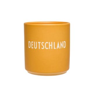 DESIGN LETTERS Lieblingsbecher Senf DEUTSCHLAND Tasse | Weihnachten, Weihnachtsdeko, Weihnachtsgeschenke f&uuml;r Frauen, M&auml;nner | Kaffeetassen Weihnachtsgeschenke Kleini