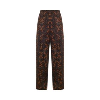 Pierre-Louis Mascia Beatex Wide Hosen - - Trousers - Damen - Braun - XS