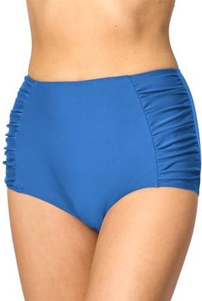 Merry Style Bas de Bikini Short Boxer Culotte de Bain Vêtements dété Femme MS10-119 (Surf (60009), FR 48 = DE 46)