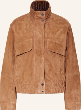 Bogner Velourslederjacke Anouk beige