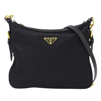 Prada Pre-owned Vintage Schultertasche - - Pre-owned - Damen - Schwarzk - ONE SIZE