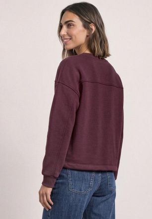 Street One Sweatshirt mit Rundhalsausschnitt