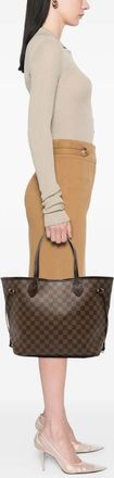 Louis Vuitton 2008 Damier Ebene Neverfull MM tote bag - Marron