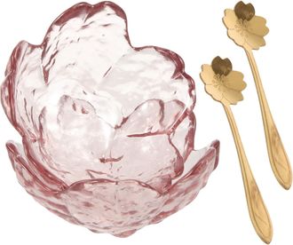 BESTONZON 2 Sets Sch&uuml;ssel Glas R&uuml;hrsch&uuml;sseln Gesichtssch&uuml;sseln Kosmetiker Masken R&uuml;hrsch&uuml;ssel Glas Gesichtssch&uuml;sseln Sch&ouml;nheitssalon Schalen Zarte Gesichtssch&uuml;s